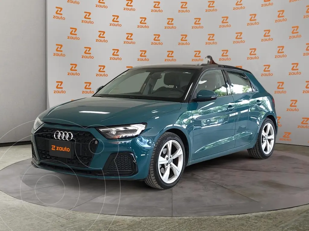 Audi A1 Cool S-Tronic usado (2020) color VERDE TIOMAN precio $429,900