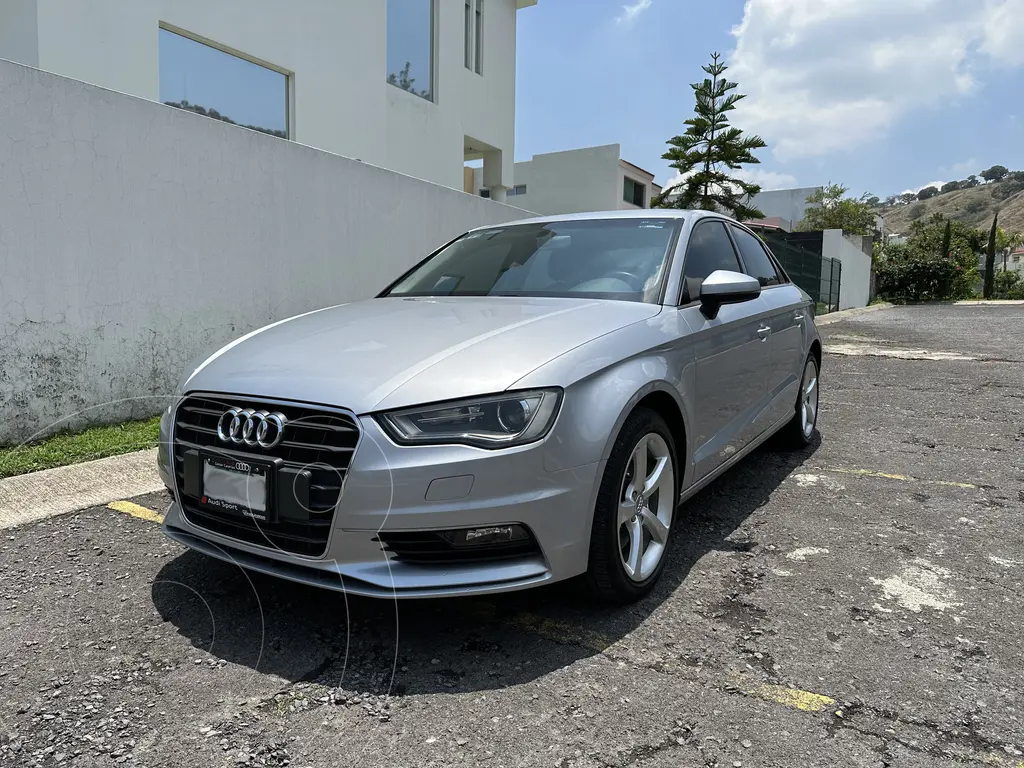 Audi A3 Sedan 1.8L Ambiente Aut usado (2016) color Plata precio $295,000