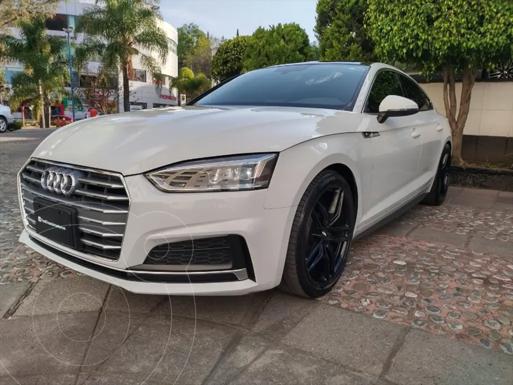 Audi A5 Sportback 40 TFSI S-Line usado (2019) color Blanco precio $599,000
