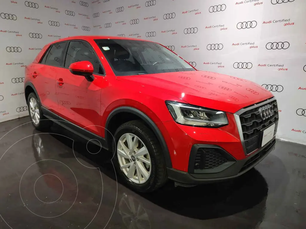 Audi Q2 1.4L T Dynamic usado (2021) color Rojo precio $485,000