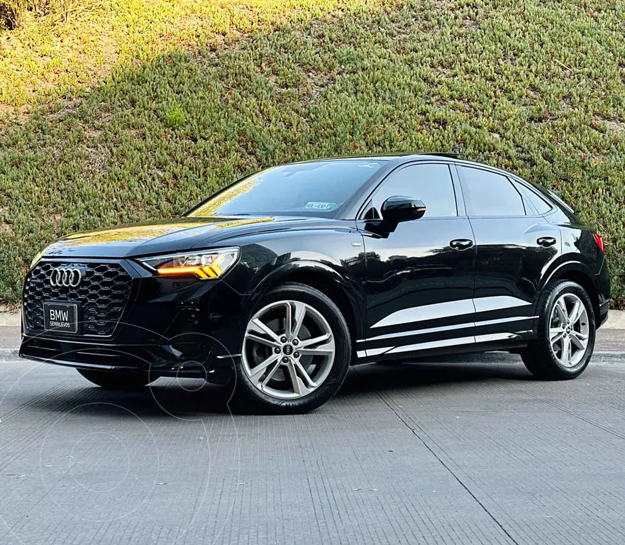 Audi Q3 Sportback 40 TFSI S Line usado (2021) color Negro precio $729,000