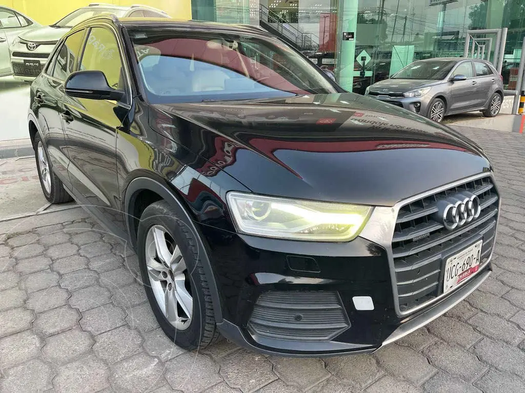 Audi Q3 Elite (220Hp) usado (2016) color Negro precio $350,000