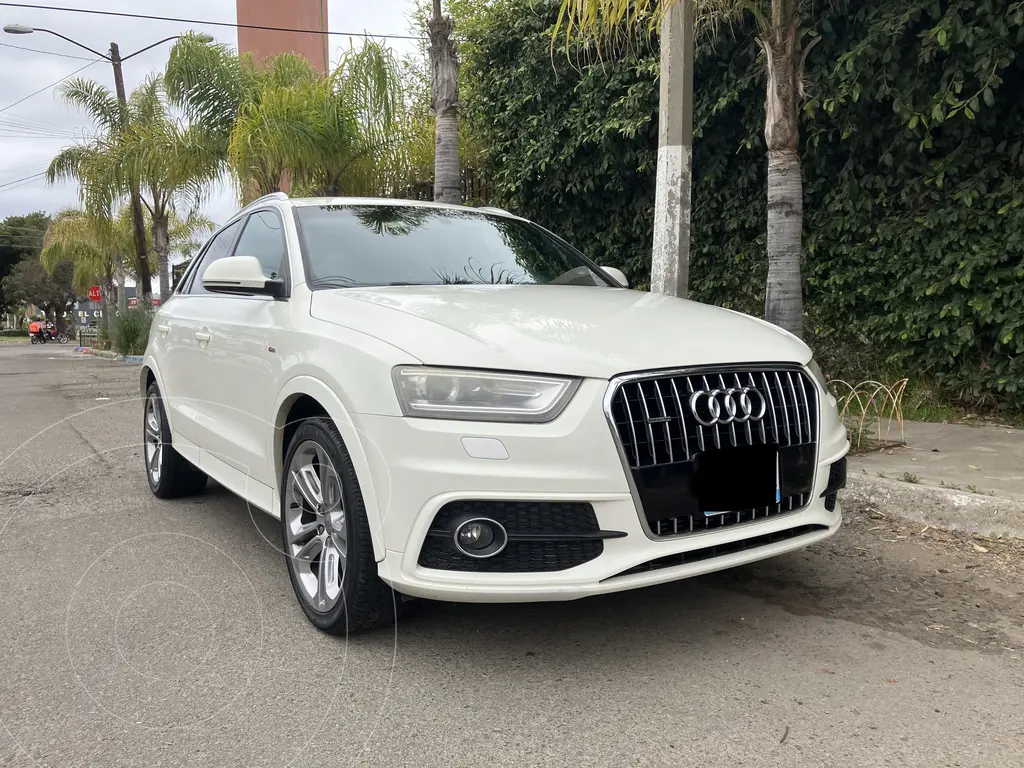 Audi Q3 S Line (170 hp) usado (2014) color Blanco Amalfi precio $220,000