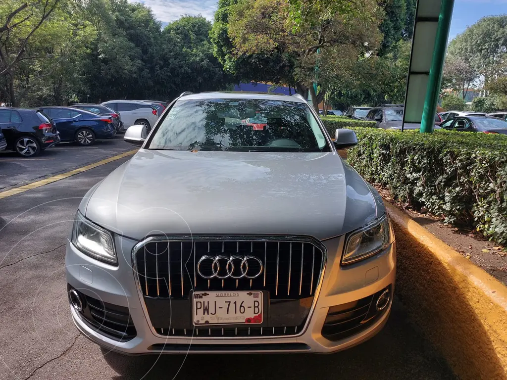 Audi Q5 2.0L T FSI Trendy usado (2015) color Gris Lava precio $285,000