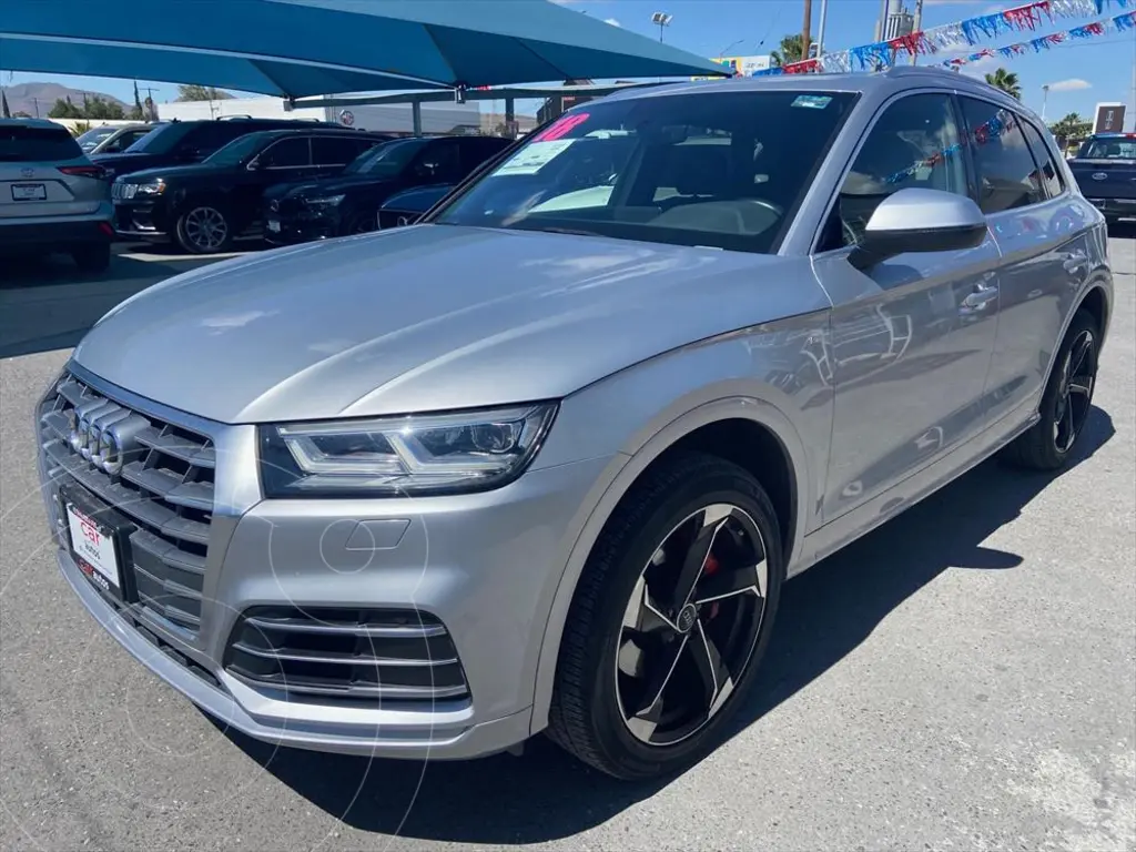 Audi Q5 2.0L T S Line usado (2018) color Plata precio $539,000