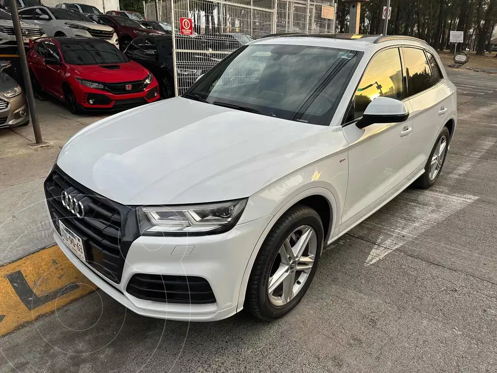 Audi Q5 2.0L T Security Quattro VR4 usado (2018) color Blanco Ibis ...