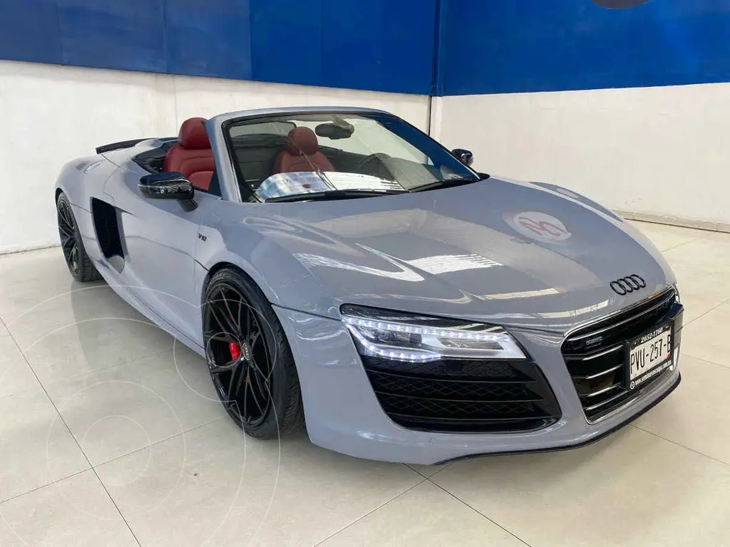 Audi R8 Convertible 5.2L FSI 540 hp usado (2015) color Gris precio ...