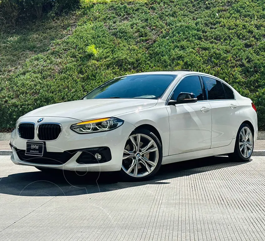 BMW Serie 1 Sedan 120iA Sport Line usado (2019) color Blanco precio $459,000