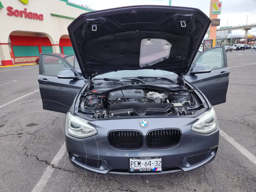 BMW Serie 1 118i usado (2012) color Gris precio $185,500