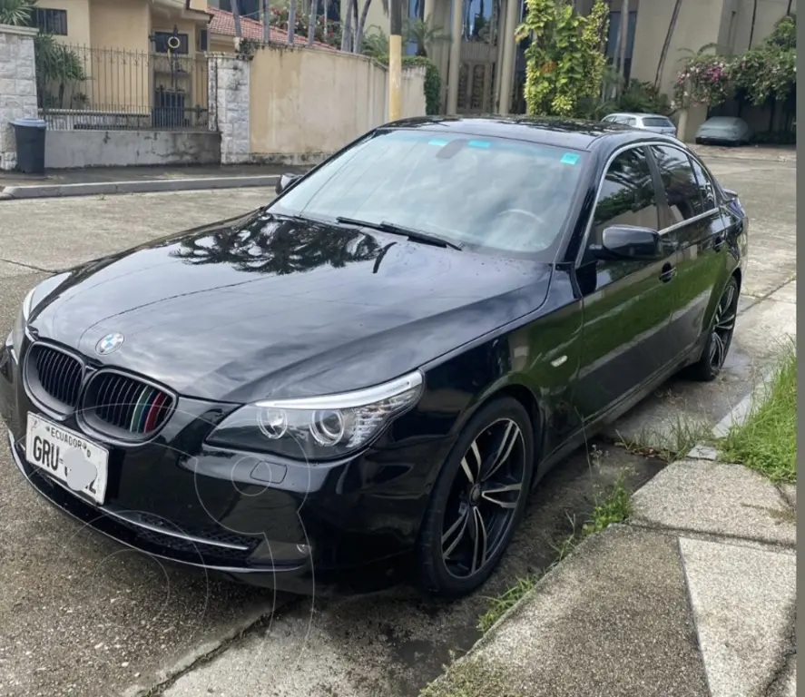 BMW Serie 5 525i A usado (2010) color Negro precio u$s21.000