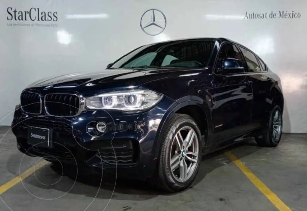 BMW X6 xDrive 35iA M Sport usado (2019) color Azul precio $930,000