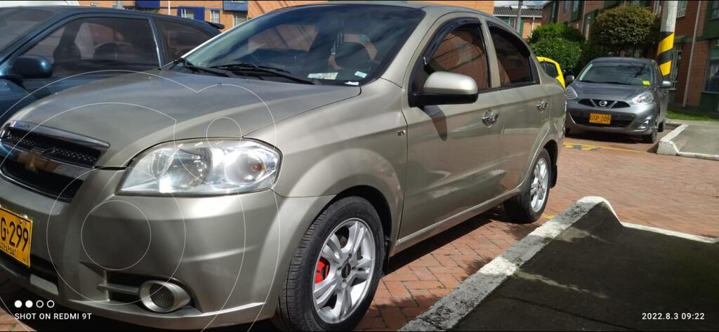 Chevrolet Aveo Emotion usados en Colombia