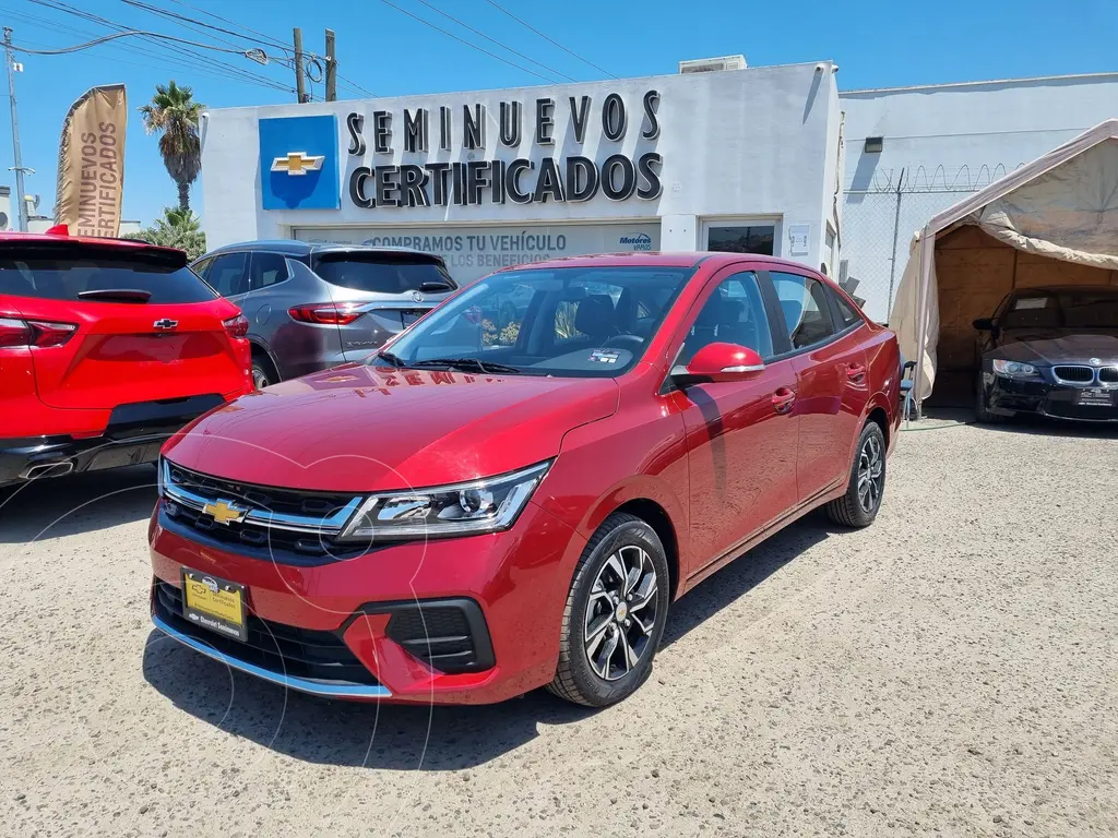 Chevrolet Aveo HB LT Plus usado (2024) color Rojo precio $311,000