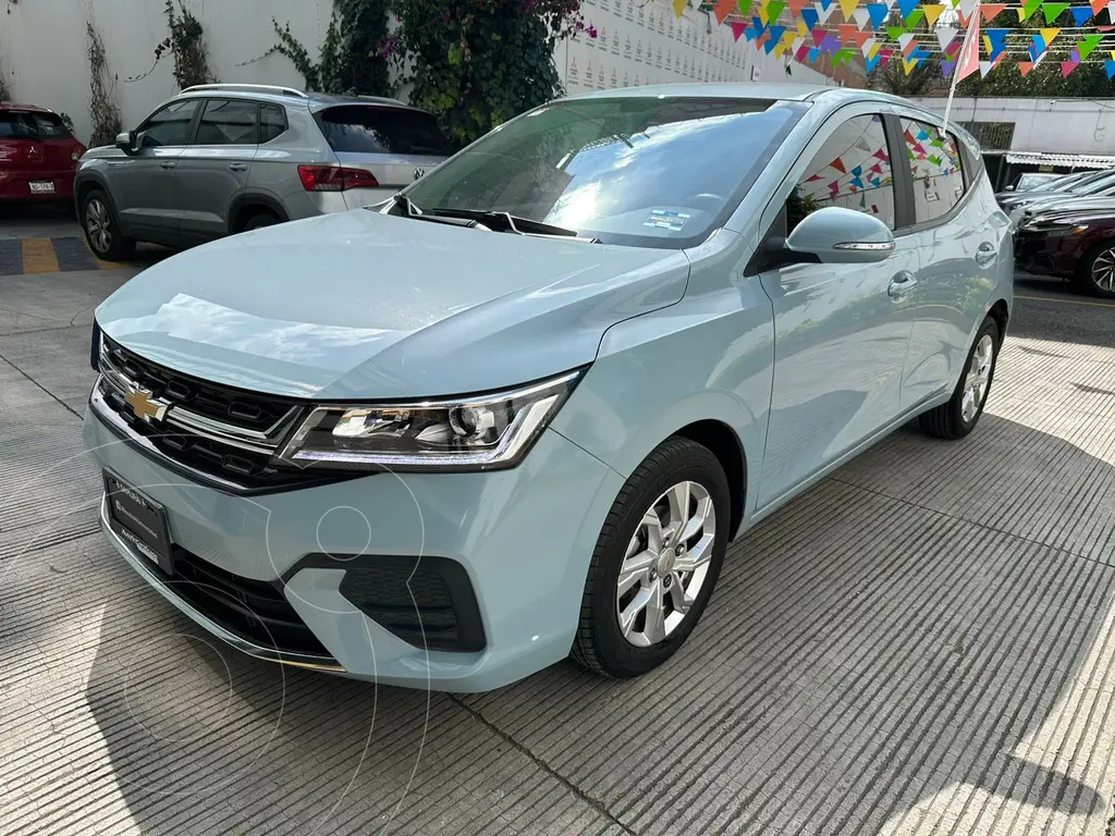 Chevrolet Aveo HB LT usado (2024) color Azul precio $280,000