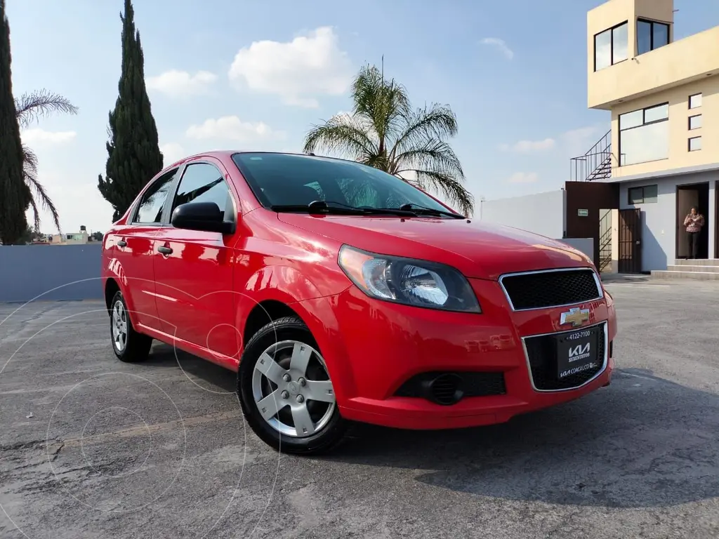 Chevrolet Aveo LS usado (2016) color Rojo precio $129,800
