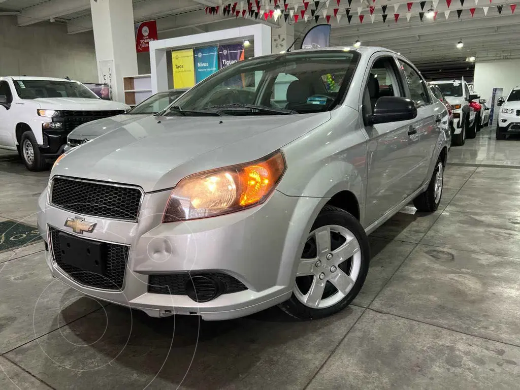 Chevrolet Aveo LT Plus usado (2016) color Plata precio $139,900