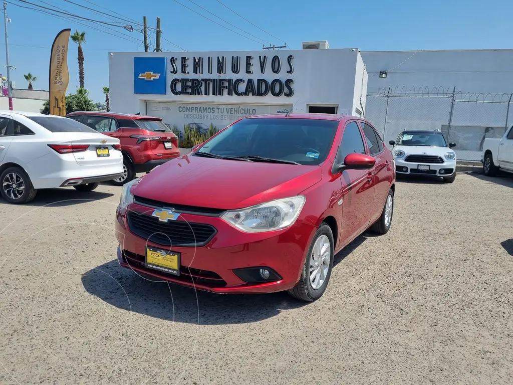 Chevrolet Aveo LT usado (2019) color Rojo precio $197,500