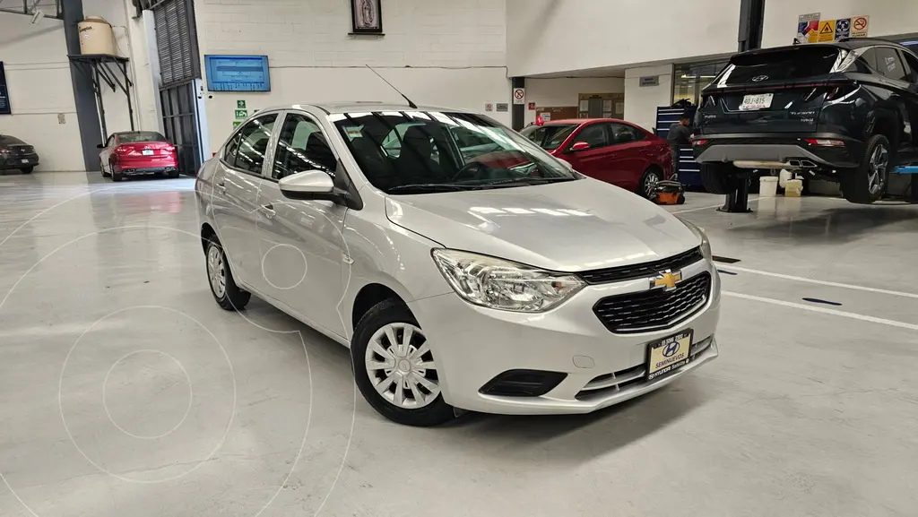 Chevrolet Aveo LS Aut usado (2020) color plateado precio $204,900