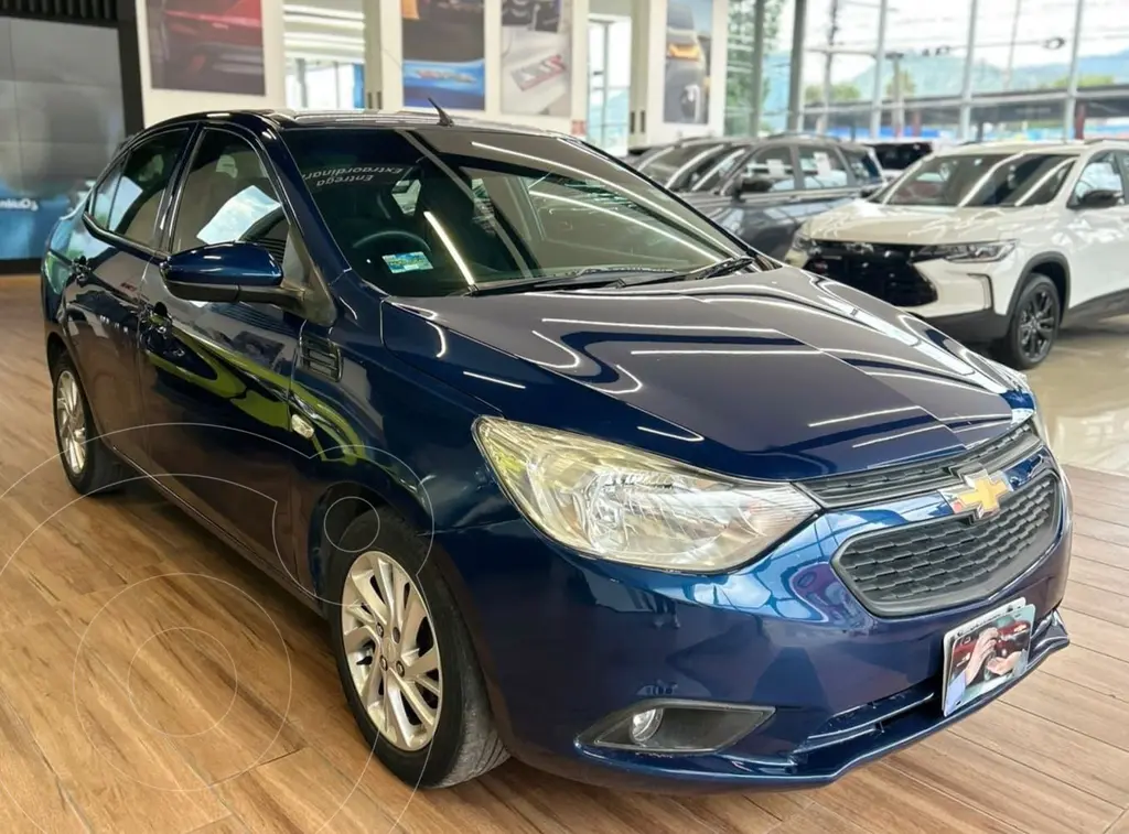 Chevrolet Aveo LT usado (2022) color Azul precio $215,000