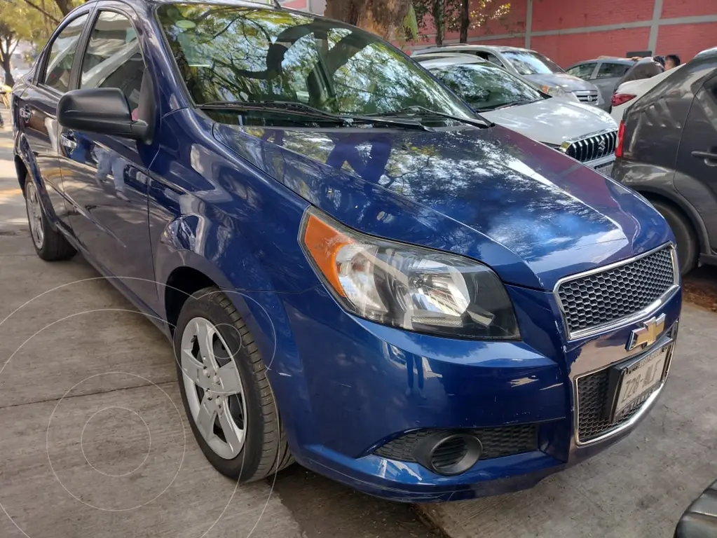 Chevrolet Aveo LS usado (2016) color Azul precio $140,000
