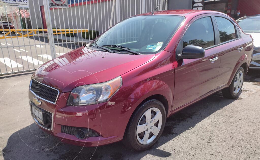 Chevrolet Aveo LT Aut usado (2016) color Rojo Tinto precio $149,000