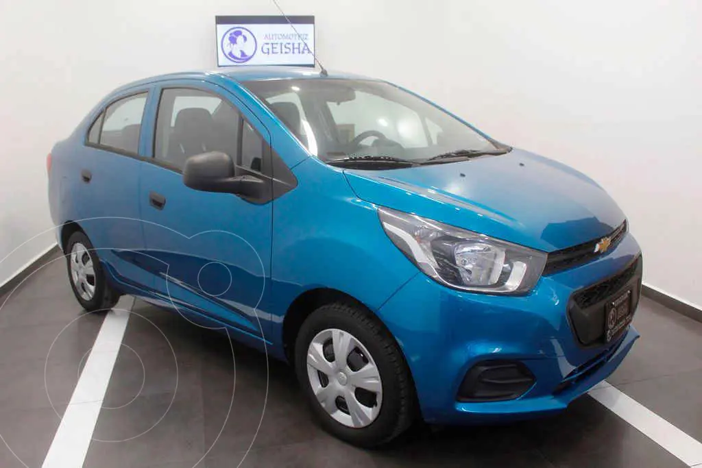 Chevrolet Beat Hatchback LS usado (2020) color Azul precio $199,000