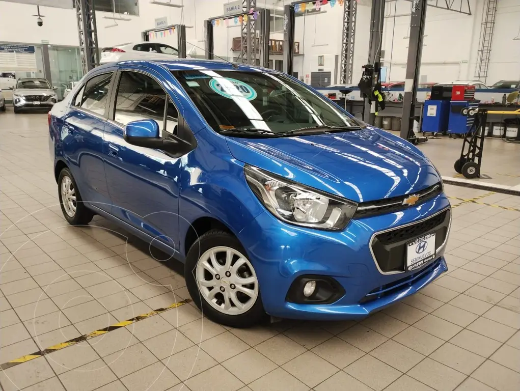 Chevrolet Beat Notchback LTZ usado (2020) color ndigo precio $225,000