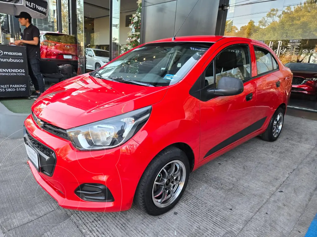 Chevrolet Beat Notchback LT usado (2019) color Rojo precio $179,000