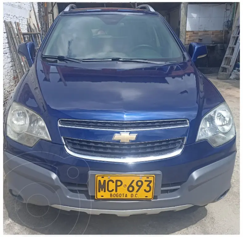 Chevrolet Captiva Sport 2.4L LS usado (2012) color Azul precio $37.000.000