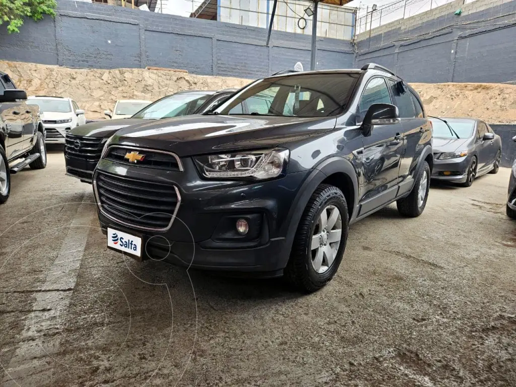 Chevrolet Captiva 2.4L LT 4X4 Aut Full usado (2017) color Azul Atlanta ...