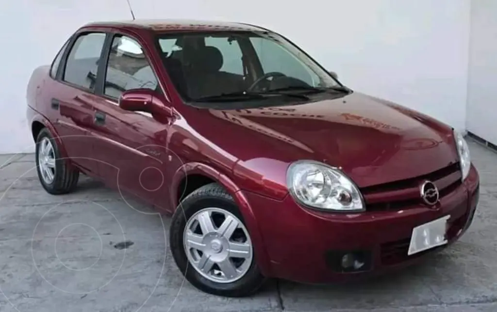 Chevrolet Chevy 4P Monza Pop 1.6L usado (2008) color Rojo precio $55,000
