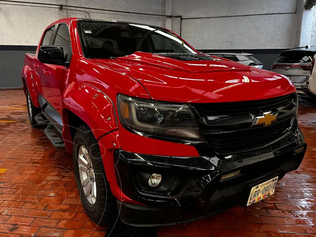 Chevrolet Colorado 4x4 Paq. C usado (2017) color Rojo precio $469,000