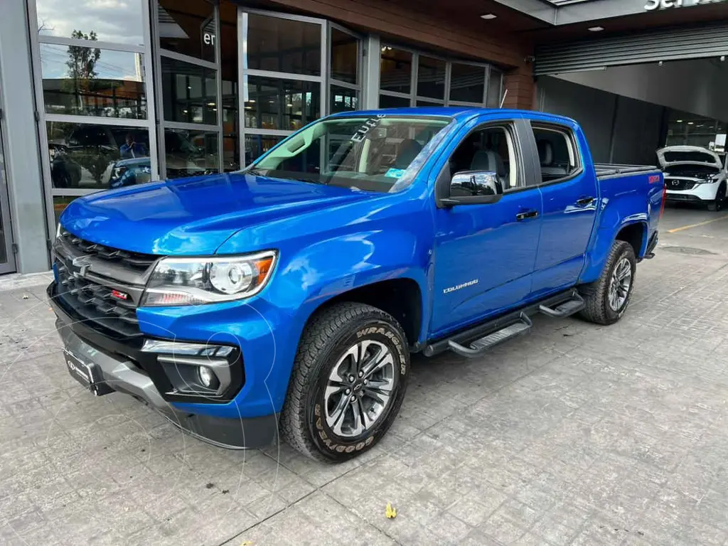 Chevrolet Colorado Z71 4x4 usado (2022) color Azul precio $719,000
