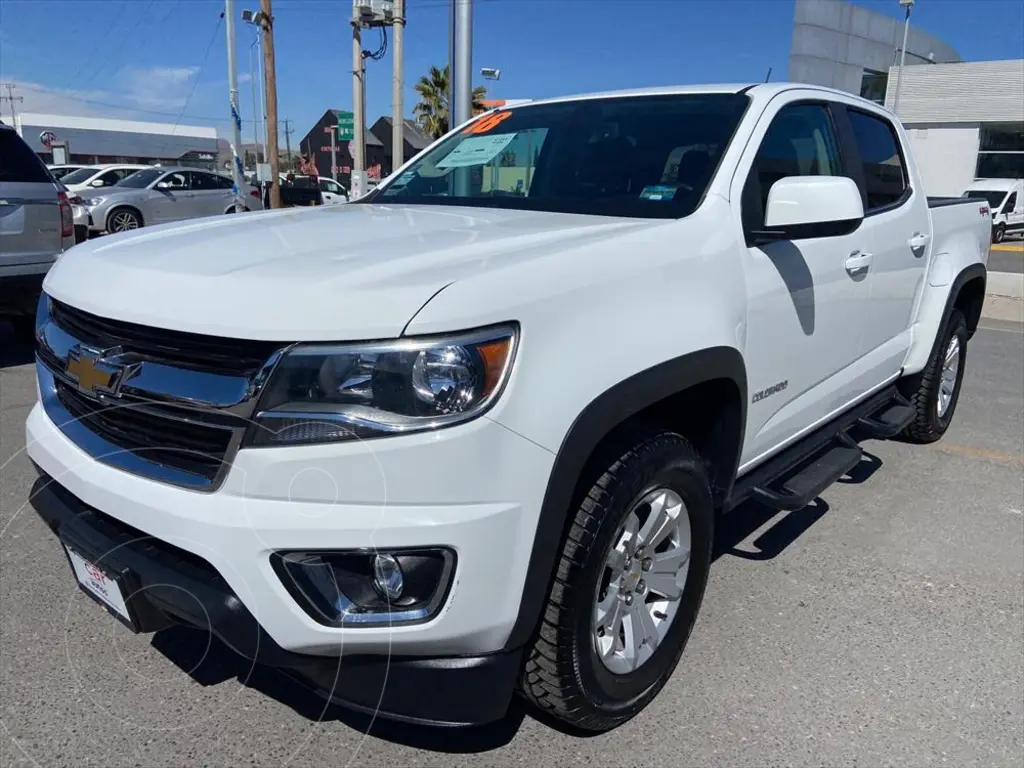 Chevrolet Colorado LT DOBLE CABINA 4X4 usado (2018) color Blanco precio ...