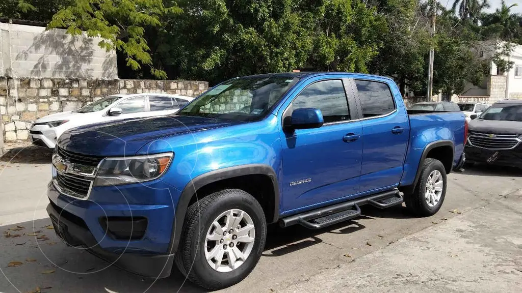 Chevrolet Colorado LT 4x2 usado (2020) color Azul precio $520,000