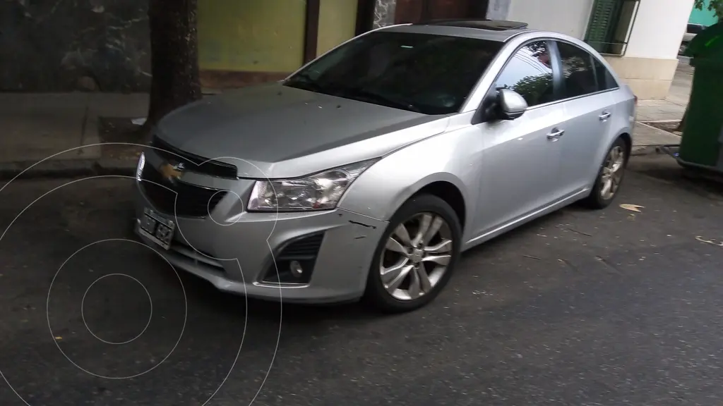 Chevrolet Cruze LTZ usado (2014) color Gris precio u$s7.500