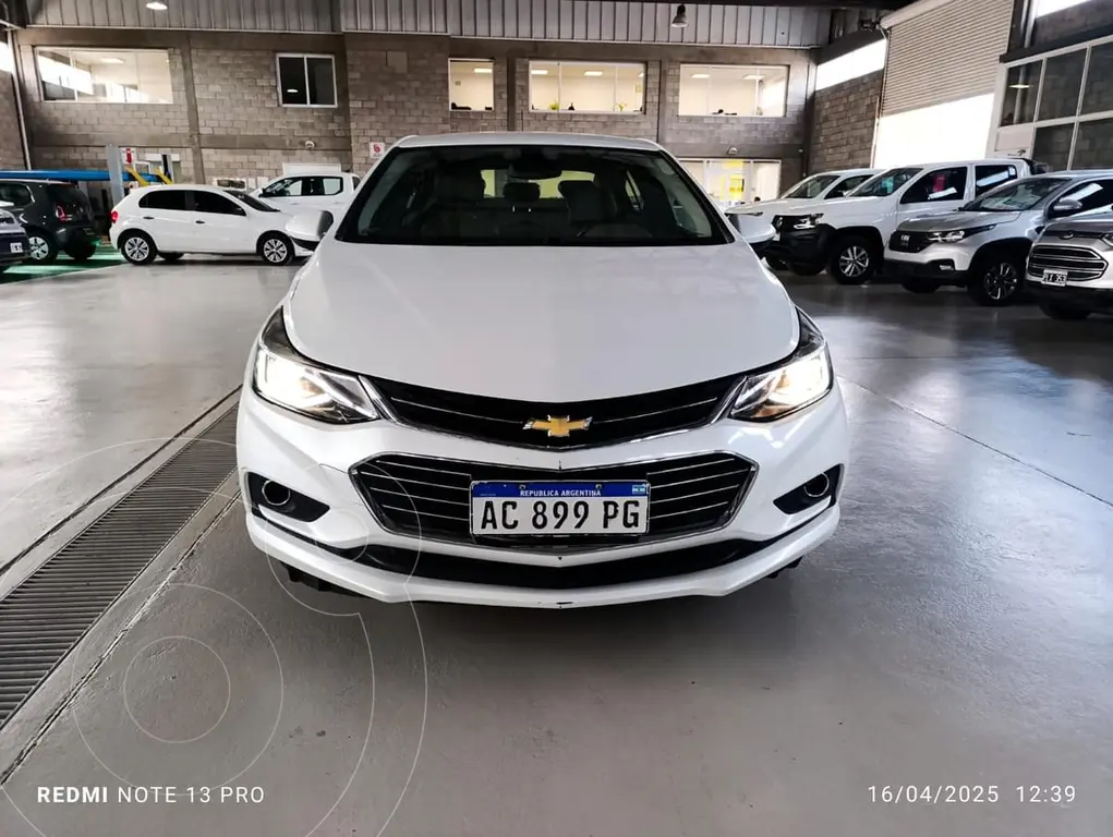 Chevrolet Cruze LTZ Aut usado (2018) color Blanco precio $22.000.000