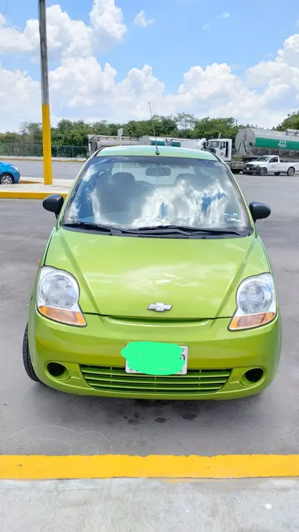 Chevrolet Matiz LS Plus usado (2014) color Verde Citrus precio $96,000