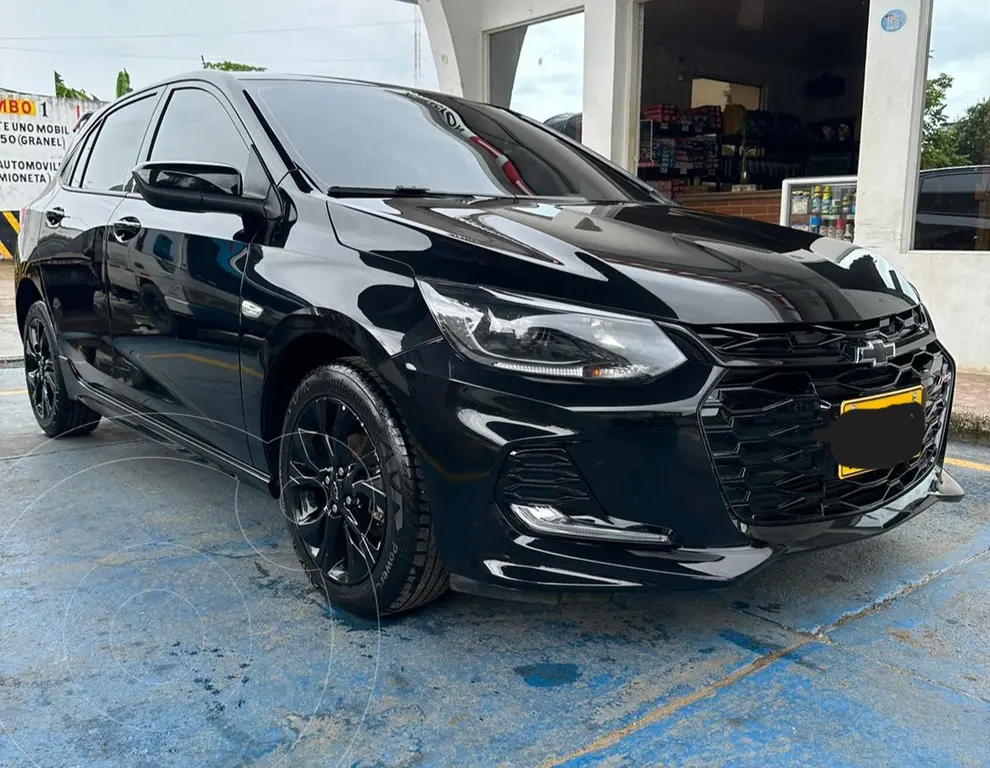 Chevrolet Onix Turbo RS 1.0L RS usado (2022) color Negro precio $65.000.000