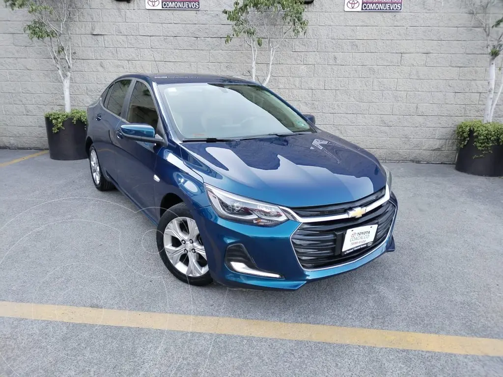 Chevrolet Onix Premier Aut usado (2021) color Azul precio $279,000