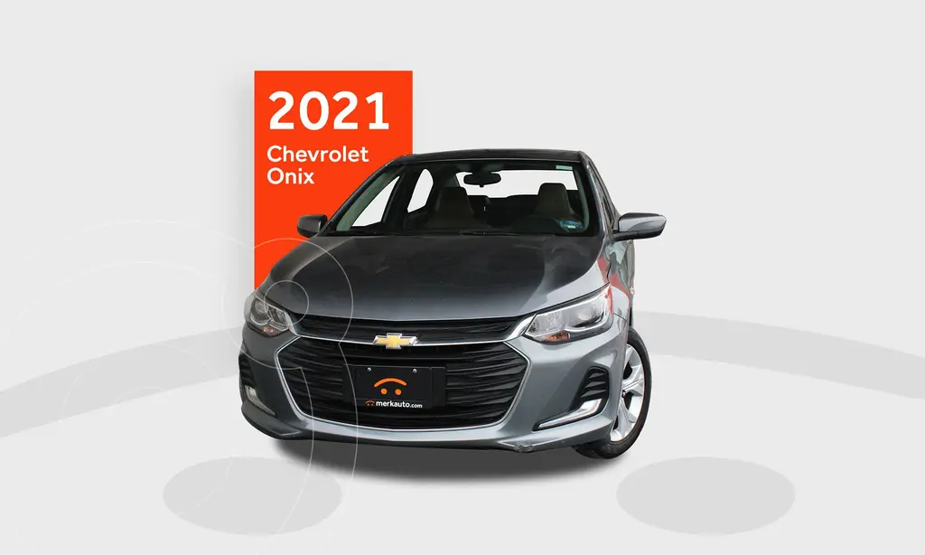 Chevrolet Onix Premier Aut usado (2021) color Gris precio $315,000