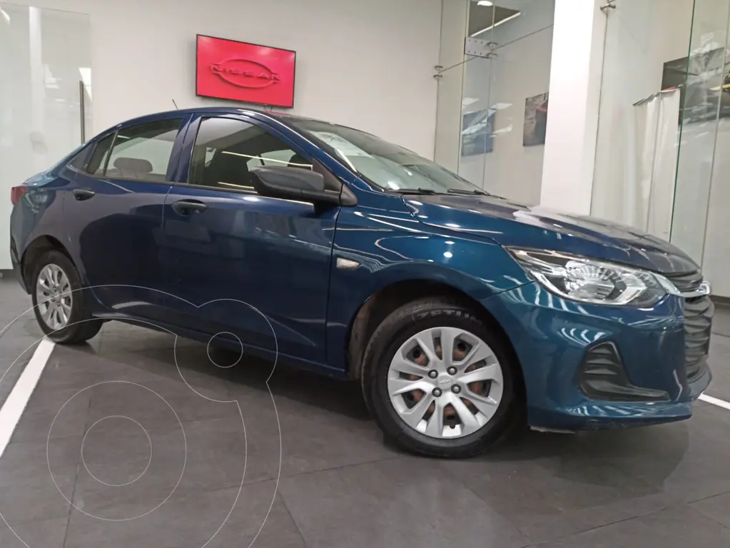 Chevrolet Onix LS usado (2021) color Azul precio $215,000