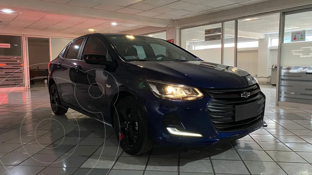 Chevrolet Onix Premier Red Line Aut usado (2023) color Azul Oscuro ...