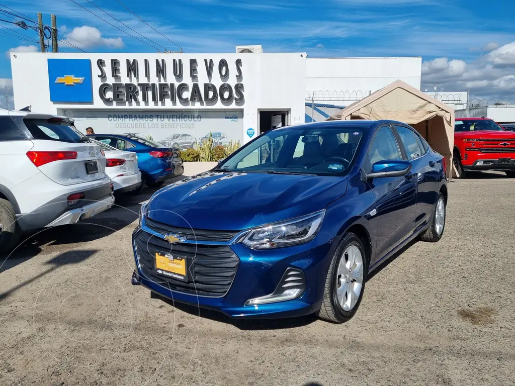 Chevrolet Onix Premier Aut usado (2021) color Azul precio $265,500
