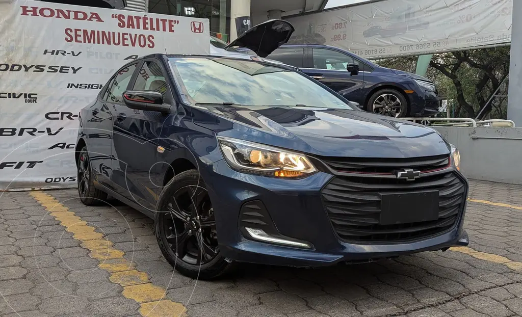 Chevrolet Onix Premier Red Line Aut usado (2023) color Azul precio $249,000