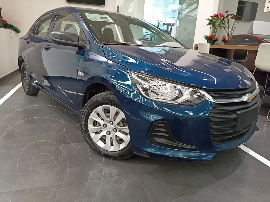 Chevrolet Onix LS usado (2021) color Azul precio $215,000