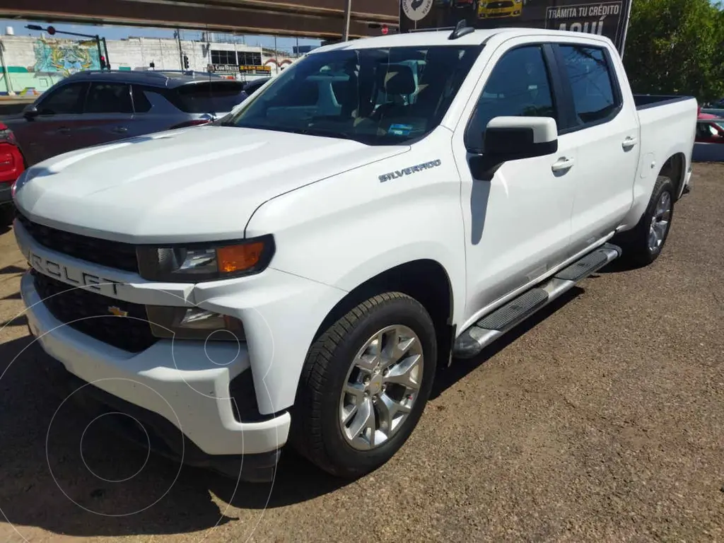 Chevrolet Silverado 1500 Cab Reg WT Aa Aut usado (2020) color Blanco ...