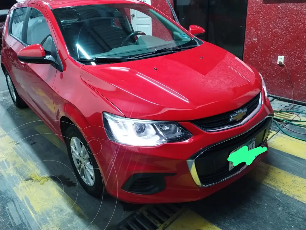 Chevrolet Sonic RS 1.4L usado (2017) color Rojo precio $189,000