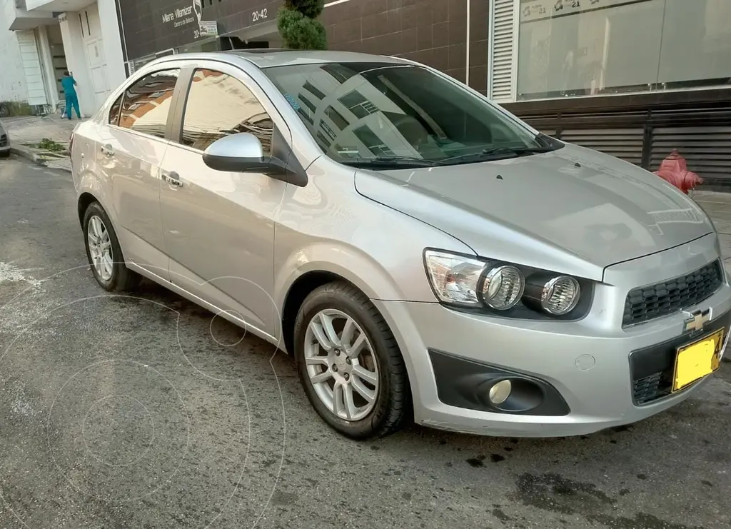 Chevrolet Sonic 1.6 LT Aut usado (2013) color Plata precio $34.000.000