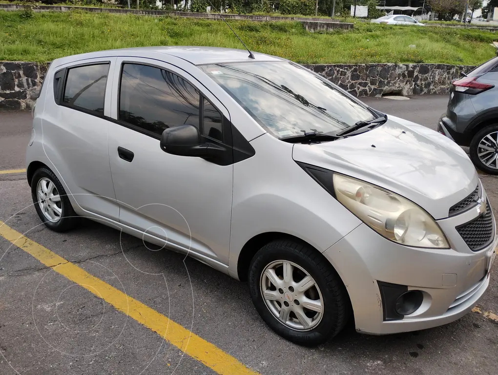 Chevrolet Spark Paq B usado (2011) color Plata precio $80,000